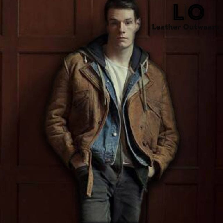 Sex Education Connor Swindells (Adam Groff) Jacket - Leather Outwears
