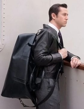 Looper Joseph Gordon Levitt (Joe) Black Leather Jacket - Leather Outwears