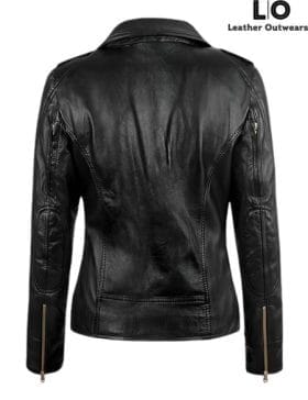 Terminator Genisys Emilia Clarke (Sarah Connor) Black Leather Jacket ...