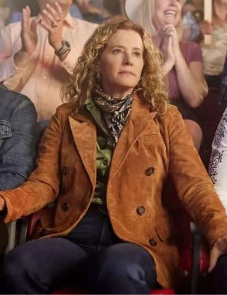 Ride Isabel McMurray Brown Coat | Nancy Travis Suede Coat