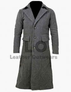 The Hunter Bloodborne Trench Coat - Leather Outwears